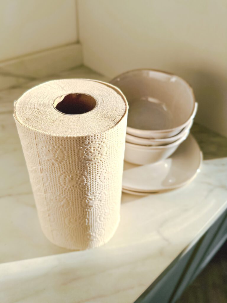 2 Ply 150 Sheet Bamboo Kitchen Towel Roll (4 Rolls) - Unigreen